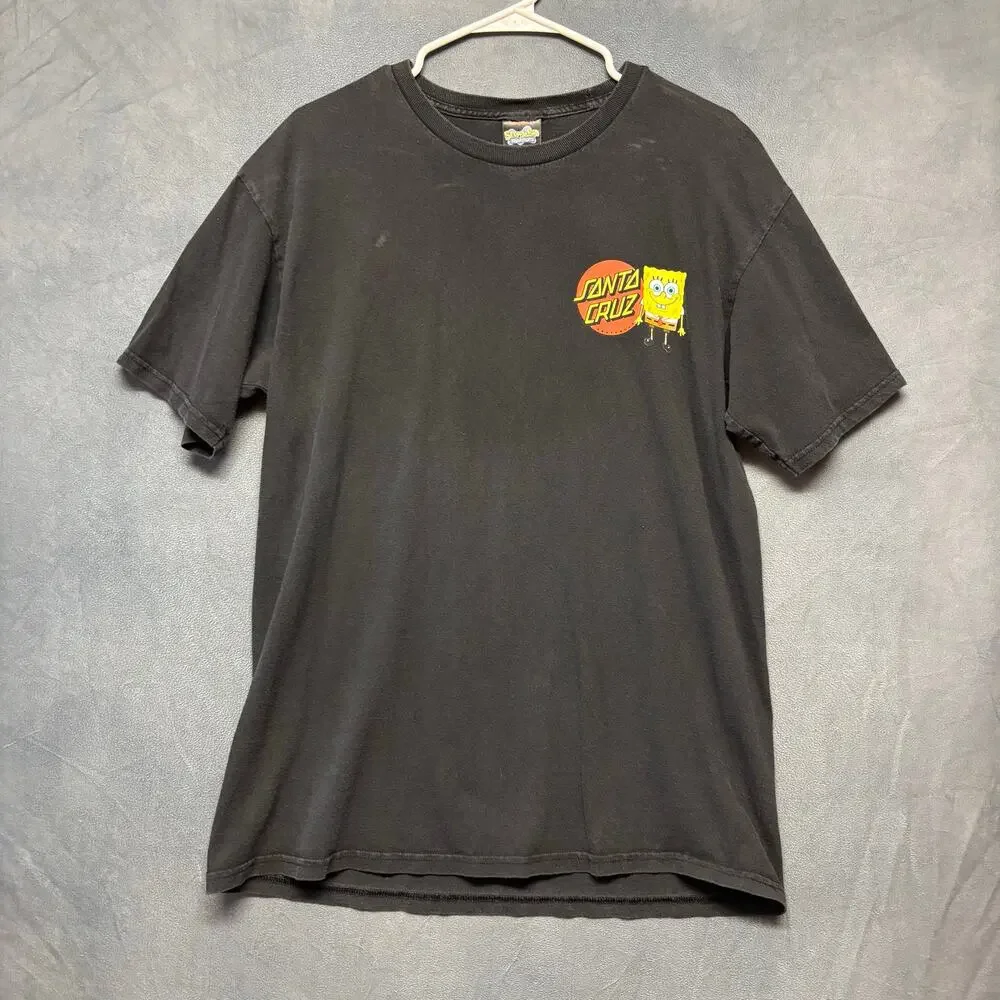 Santa Cruz x Nickelodeon | Shirts | Santa Cruz Sponge Bob Shirt ...